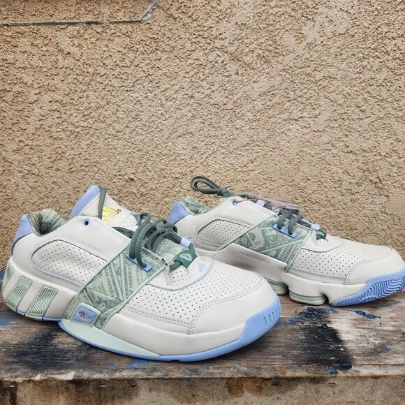 adidas | Shoes | Adidas Agent Gil Restomod Dollars Chalk White Green ...